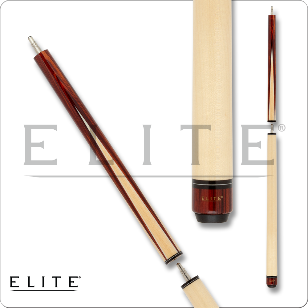 Elite ELBJP Break/Jump Cue - Cherry Stain with Natural Maple Points ...
